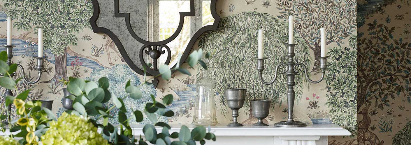 English Countryside Fabric and Wallpaper Designs to Inspire