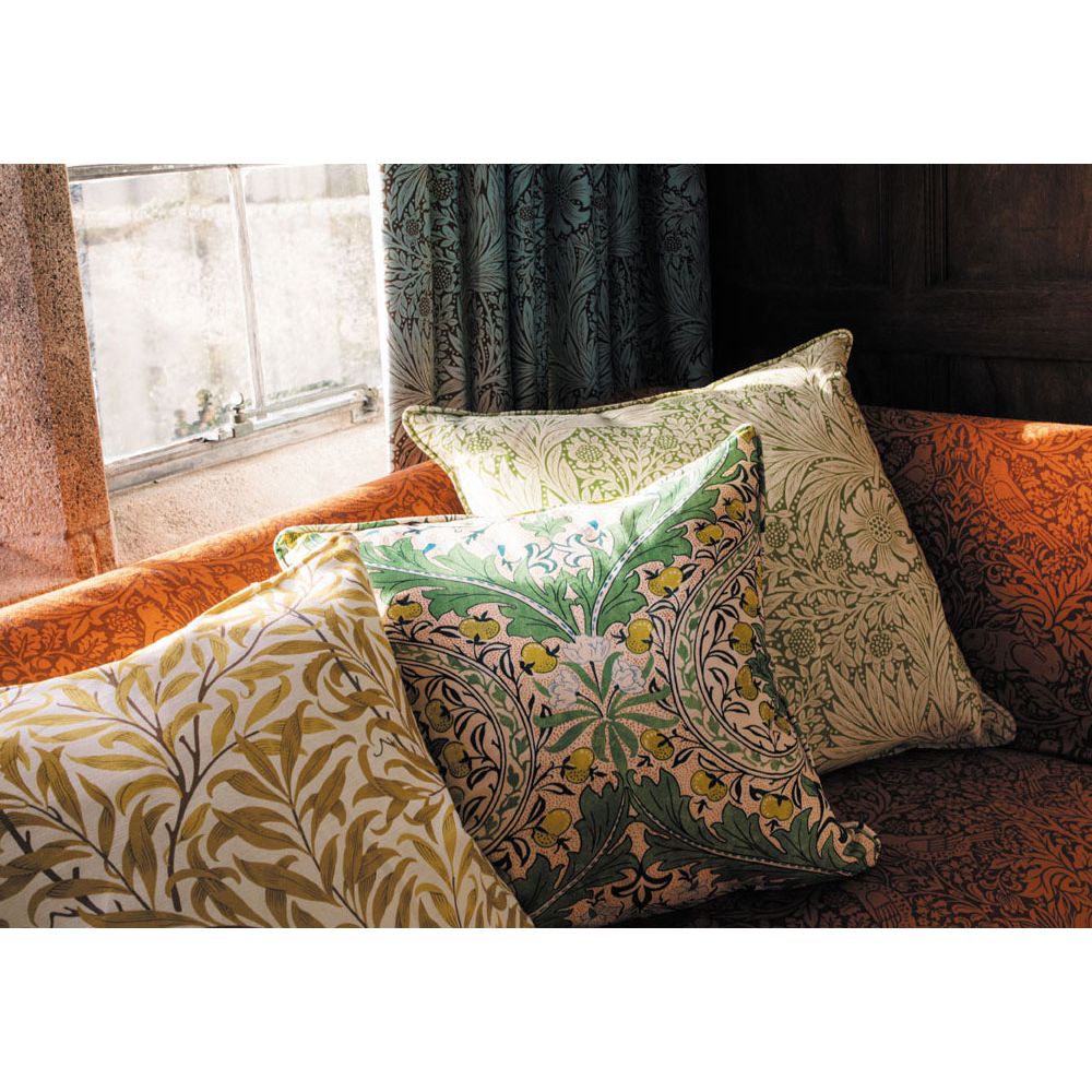 Marigold Green Fabric | William Morris Fabric