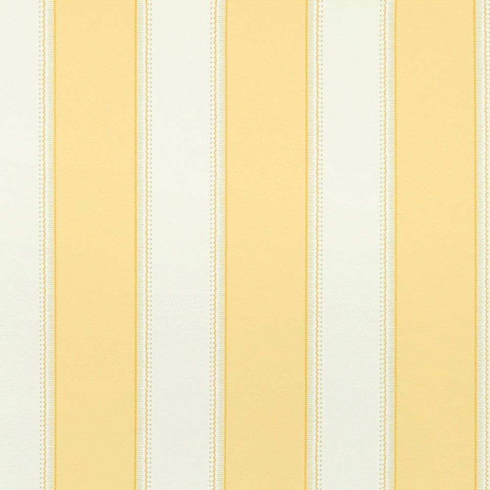 Sackville Stripe Pale Yellow | Striped Wallpaper