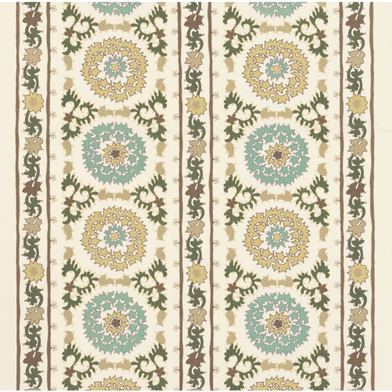 Maracanda Fabric Cream | Suzani Design Fabric