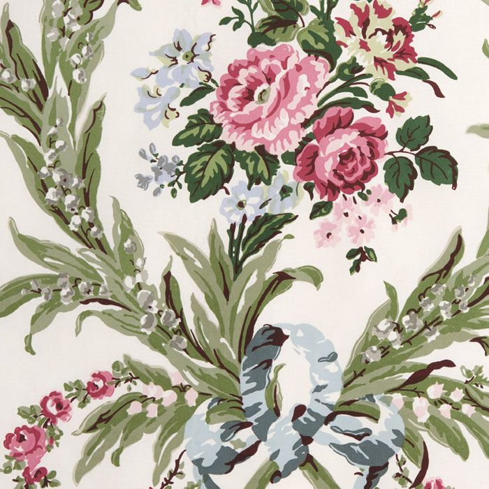 Heale House Fabric | Cotton Chintz | Jean Monro