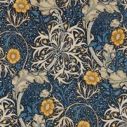 Archive III Fabric | William Morris | Morris Seaweed in Ink | Curtains ...