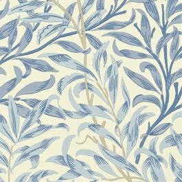 blue willow pattern wallpaper