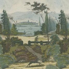 Pastoral Wall Mural Scene Two | John Derian | Designers Guild