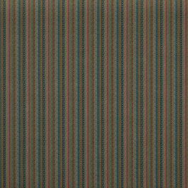 Wilde Stripe Fabric in Teal Blue Green by Mulberry Home