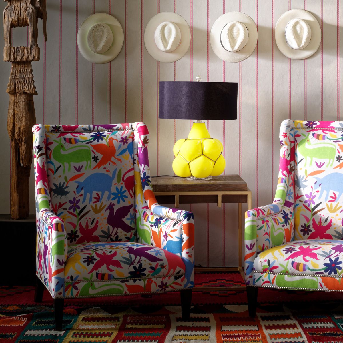 Tiki Tiki Fabric in Desert | Andrew Martin Hacienda Collection | F&P ...