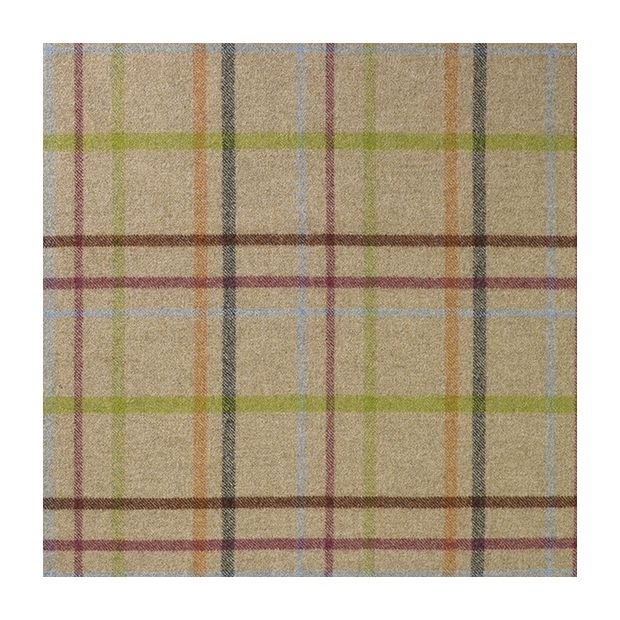 Multicheck Wool Check Natural | Moon Upholstery Fabric From Chalet ...