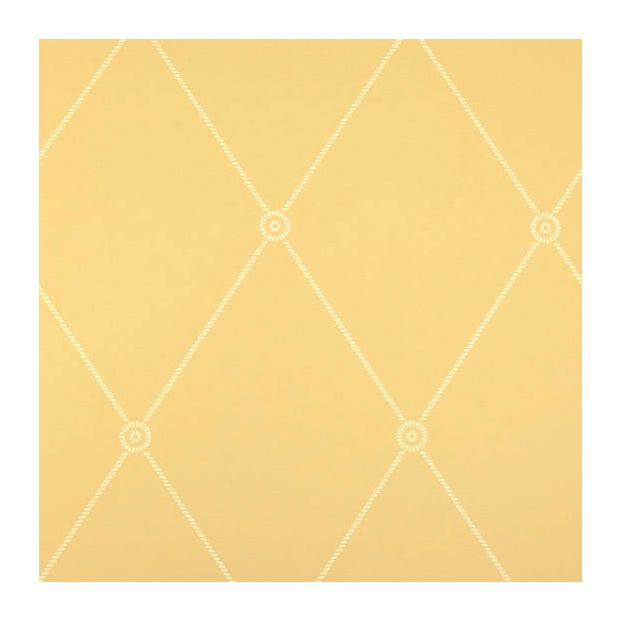 Traditional Large Georgian Rope Trellis | Wallpaper | Cole and Son | Beige