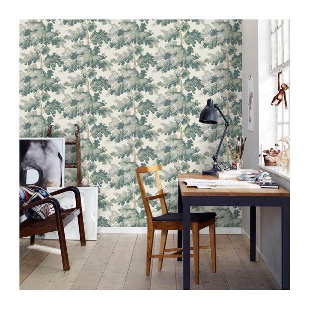 Raphael Wallpaper | Green | Sandberg