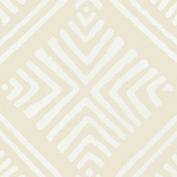 Donavin Diamond Wallpaper in Beige | Anna French Designer Wallpaper ...