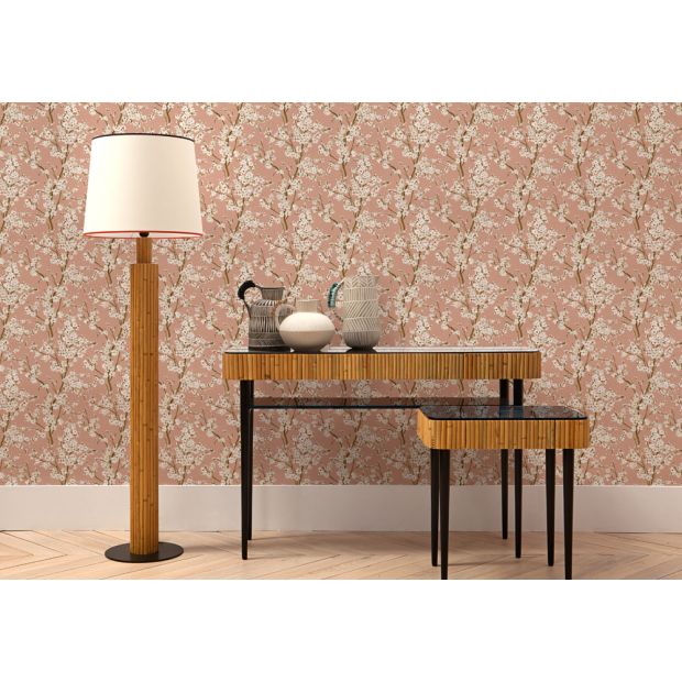 Cherry Blossom Wallpaper | Pink Floral Wallpaper | F&P Interiors