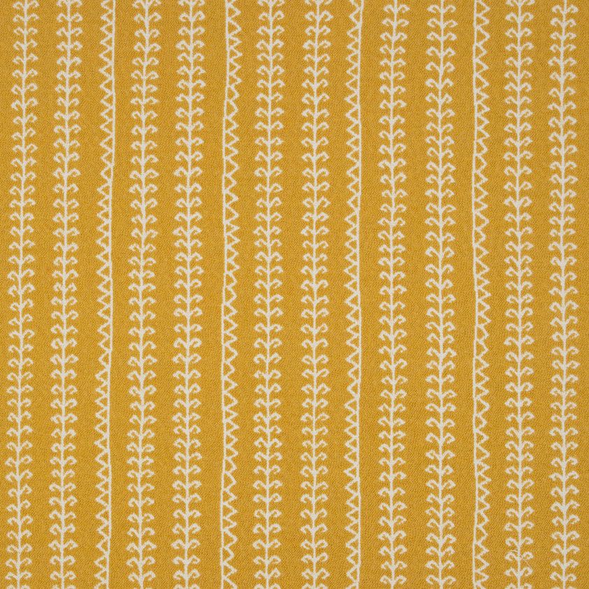 Little Weed | Woven Yellow Fabric
