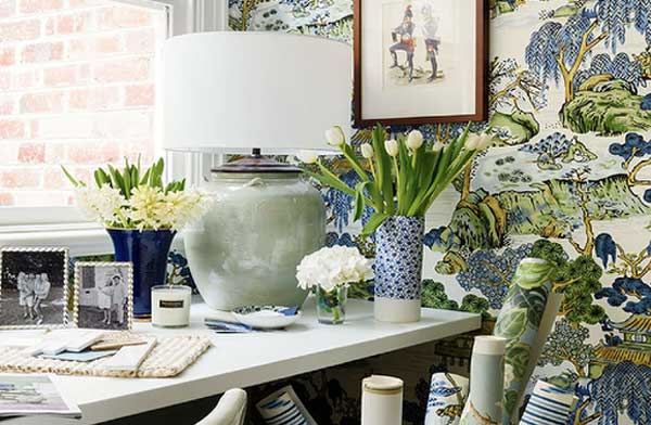 Thibaut Wallcoverings and Fabrics for Curtains and Upholstery
