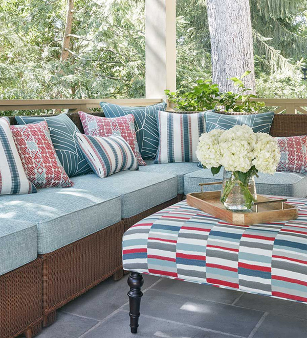Red and Blue Decor Ideas