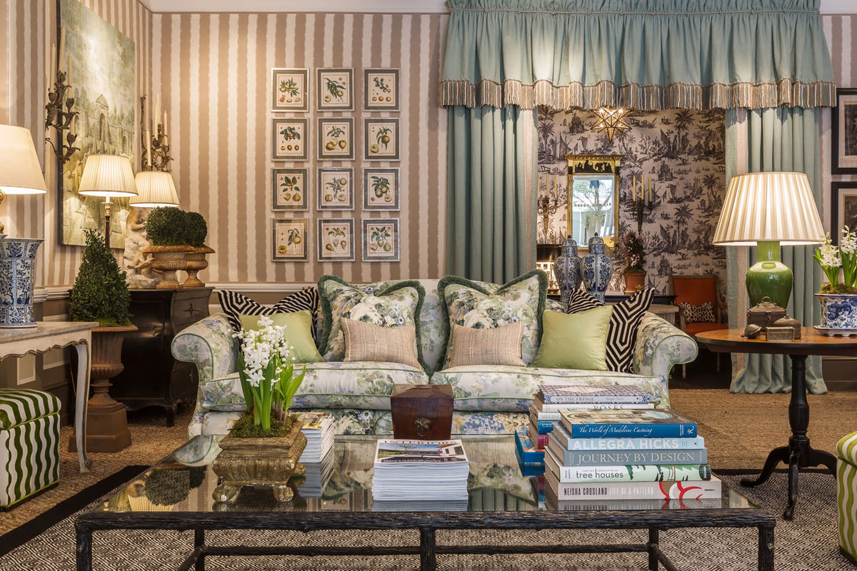 Jean Monro Design House | English Country Linens | Floral Cotton Chintz